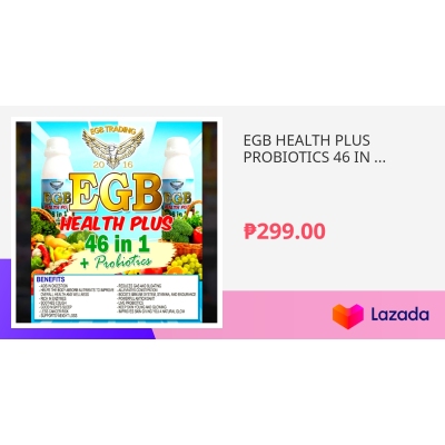 EGB HEALTH PLUS PROBIOTICS 46 IN 1 250ML/EGB HERBAL Herbal juice drink/EGB Herbal for illness ...