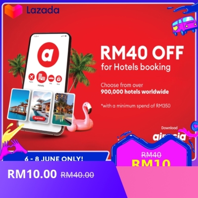airasia Superapp - RM40 airasia hotels Vouchers [TRAVEL VOUCHER]