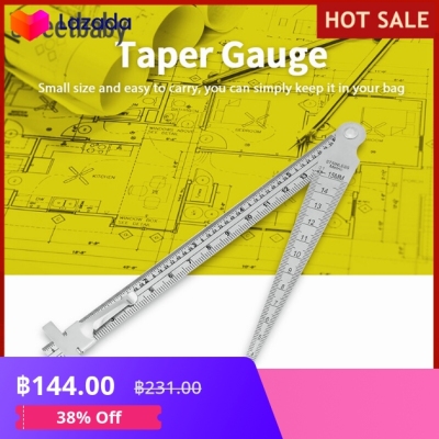 การเชื่อมเหล็กกันสนิม TAPER ไม้วัดช่องว่างไม้บรรทัดวัดความลึก Hole ...