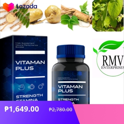 Original Vitaman Plus Strength Stamina Men's Health 15 Capsule