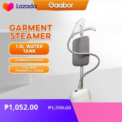 Gaabor Handheld Garment Steamer with 1.8L Water Tank - powerful steam ...