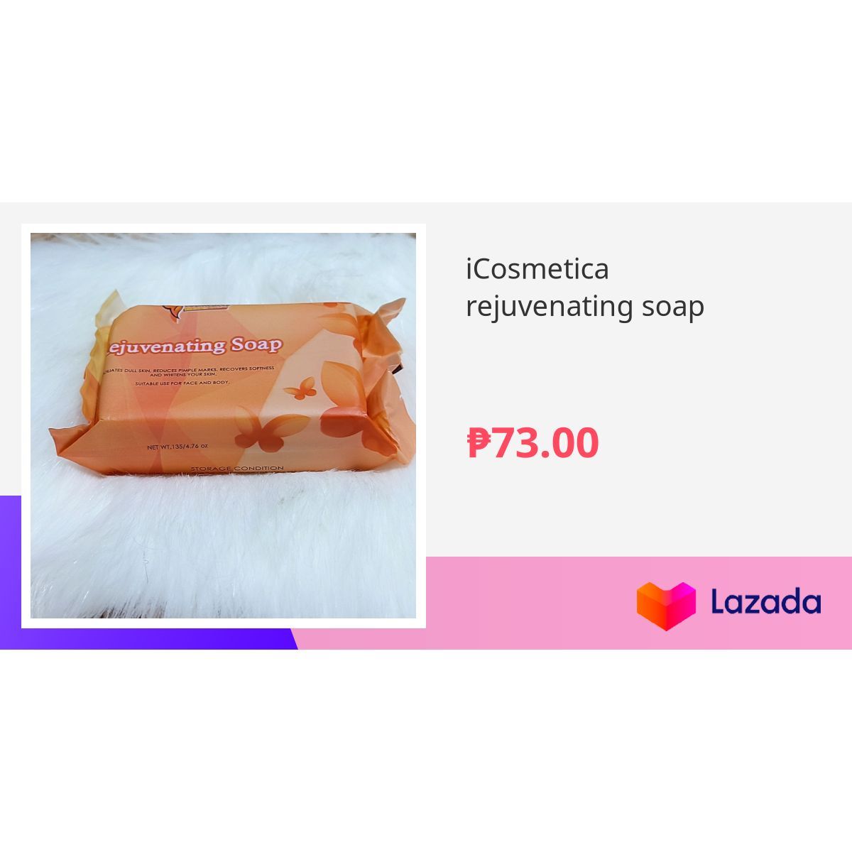 iCosmetica rejuvenating soap