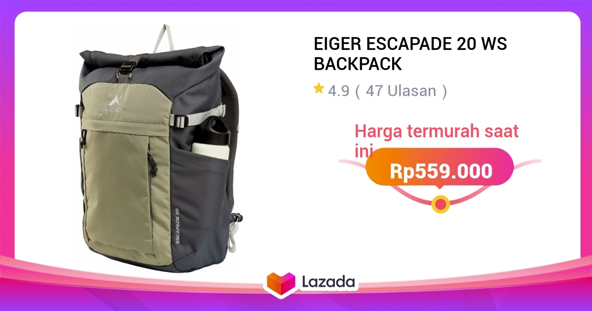 EIGER ESCAPADE 20 WS BACKPACK