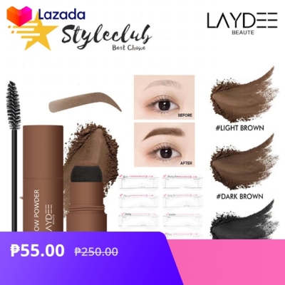 STYLECLUB LAYDEE BEAUTE New Trending Brow Stamp Shaping Kit Eyebrow ...
