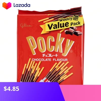 Glico Pocky Chococlate Biscuits Share Pack 8's