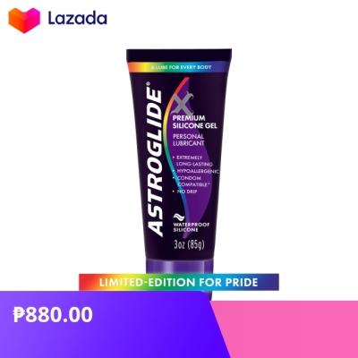 Astroglide X Silicone Gel Limited Edition for PRIDE. . Non-Sticky ...