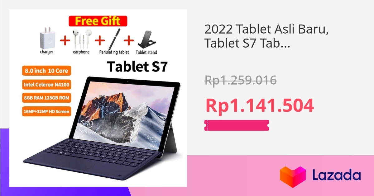 2022 Tablet Asli Baru, Tablet S7 Tab, 12GB + 512GB, Jaringan Sepuluh-inti 5G Baru, Tablet WiFi ...