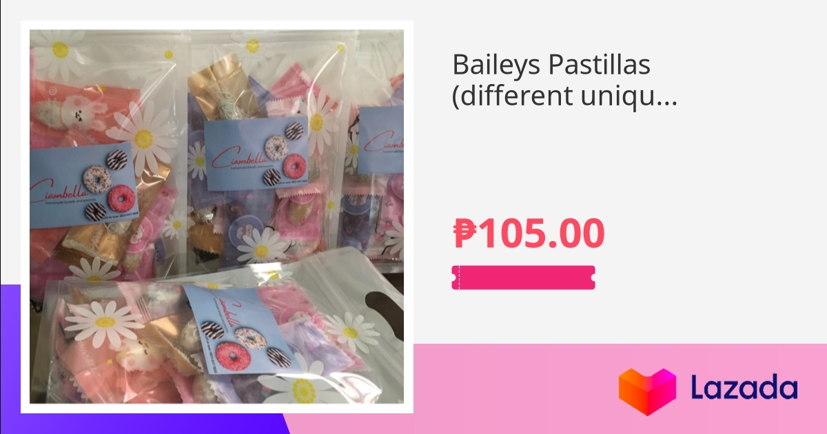 Baileys Pastillas (different unique flavored pastillas)