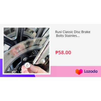 Rusi Classic Disc Brake Bolts Stainless Steel