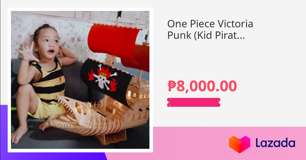 One Piece Victoria Punk (Kid Pirate Ship)
