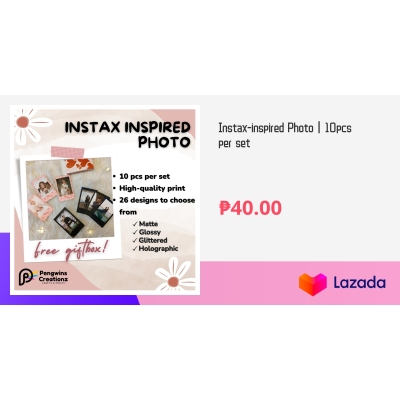 Instax-inspired Photo | 10pcs per set