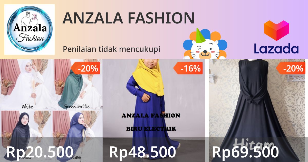 ANZALA FASHION | Lazada Indonesia