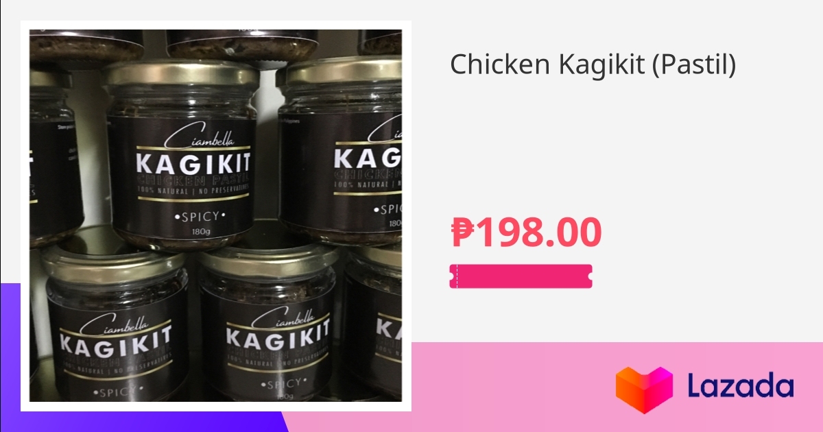Chicken Kagikit (Pastil)