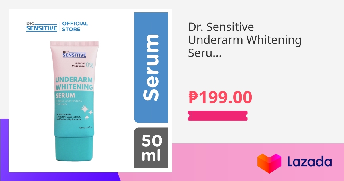 Dr. Sensitive Underarm Whitening Serum 50mL