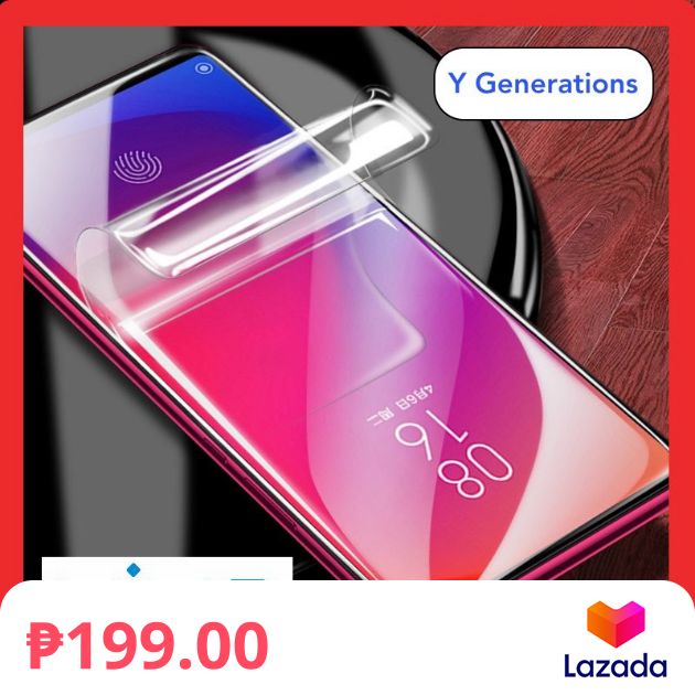 Hydrogel Front Screen Protector Vivo Y Generations / Y20 / Y15 / Y9 ...