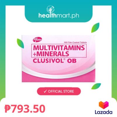 Clusivol OB Tablets 100s | Vitamins for preggies