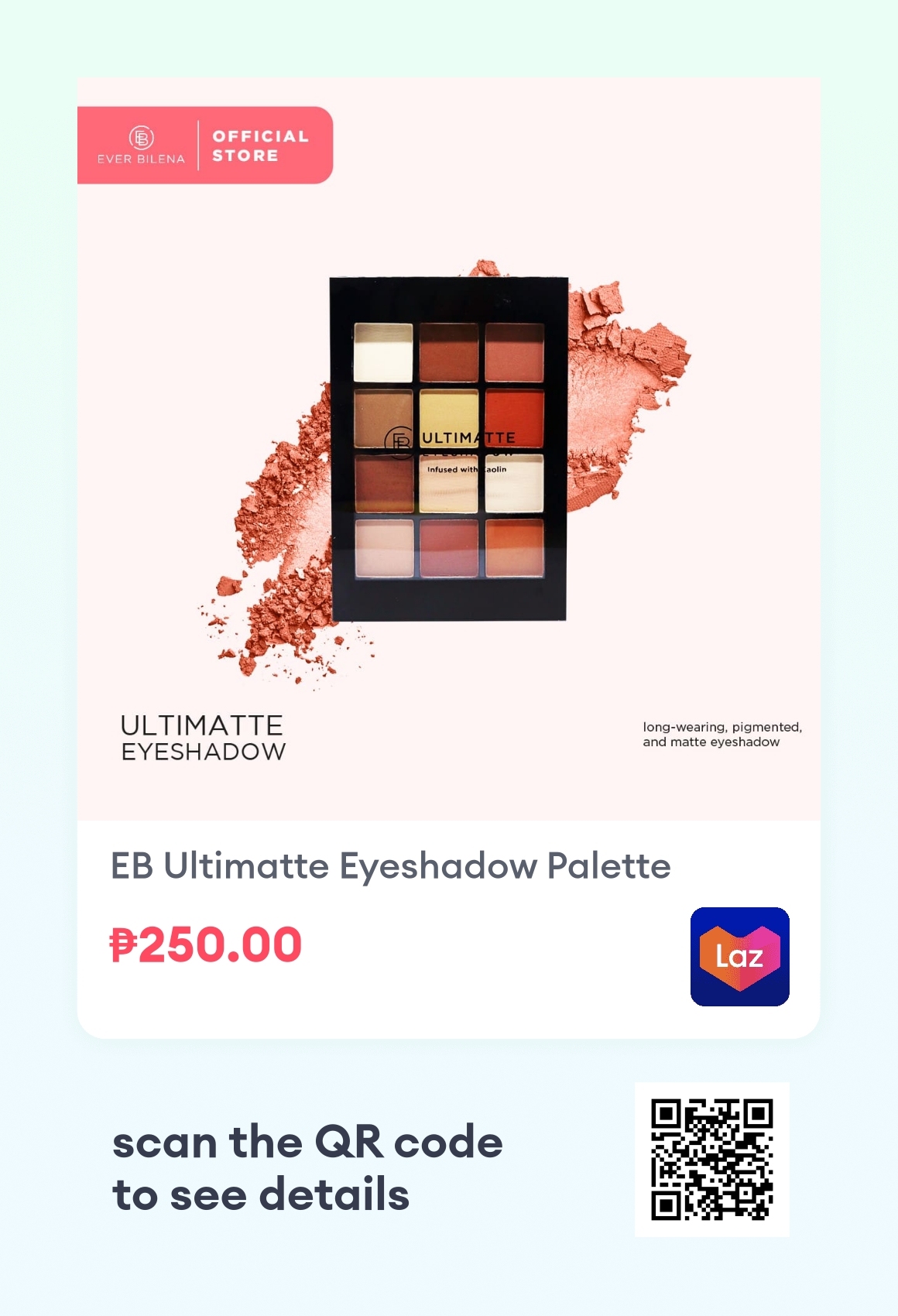 EB Ultimatte Eyeshadow Palette