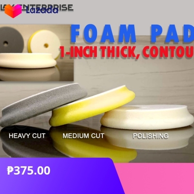 1 inch Premium Thick 5-inch Foam Pad Buffing Pad by MacoLAy Enterprise ...