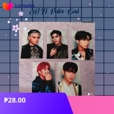 SB19 #2 Poster Card Front only with freebies