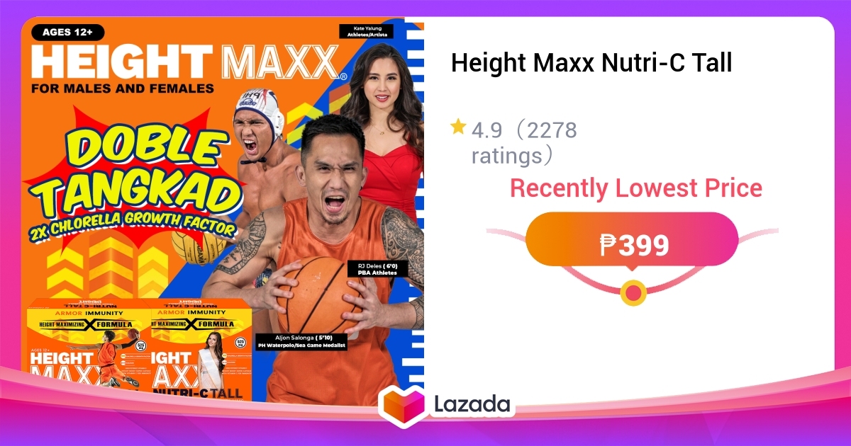 Height Maxx Nutri-C Tall