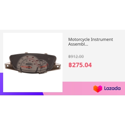 Motorcycle Instrument Assembly Motorcycle Speedometer for DIO AF27 AF28 ...