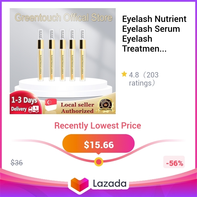 Eyelash Nutrient Eyelash Serum Eyelash Treatment Enhancer Eyelash ...
