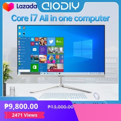 AIODIY Brand 22 inch HD All In One PC Computer Desktop Brand New Intel ...