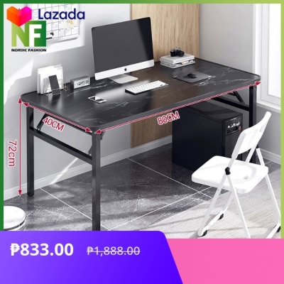 Computer desk thick desk durable desktop thickened steel frame ...