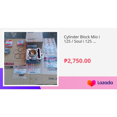 Cylinder Block Mio i 125 / Soul i 125 / M3 Yamaha Genuine