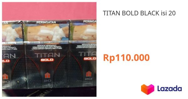 TITAN BOLD BLACK isi 20