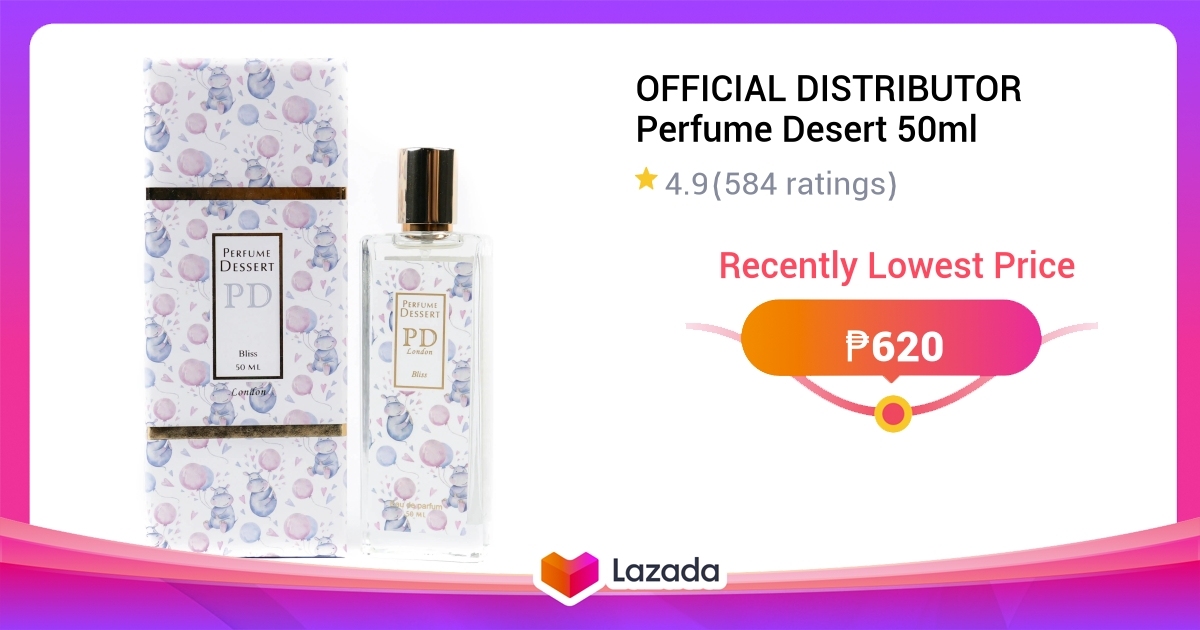 OFFICIAL DISTRIBUTOR Perfume Desert 50ml