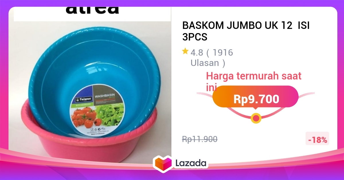 BASKOM JUMBO UK 12 ISI 3PCS