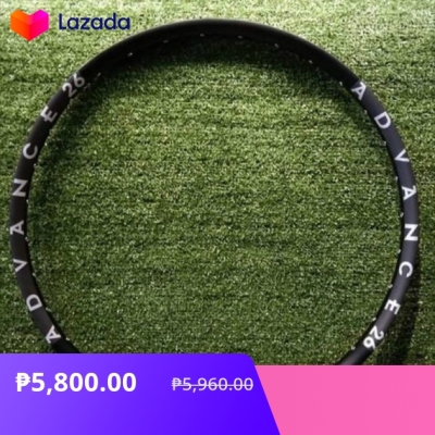 Da Bomb Advance 26 32H Tubeless Ready 35mm Rims Black with Silver (Sold ...