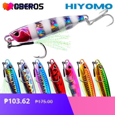 PROBEROS 1PCS Luminous Metal Jig Fishing Lure 10g 15g 20g 30g 40g 50g 60g Slow Jigging Sinking ...