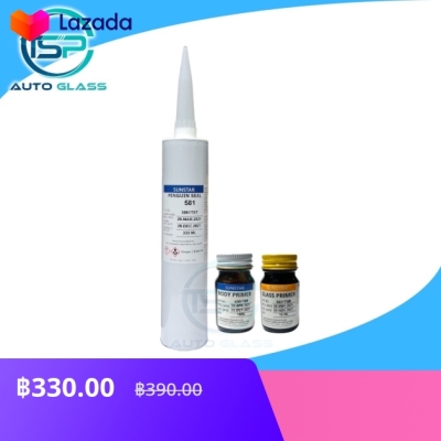 กาวติดกระจกรถยนต์ กาววางกระจก แท้ SUNSTAR PENGUIN SEAL 581 หลอดแข็ง 333 ...