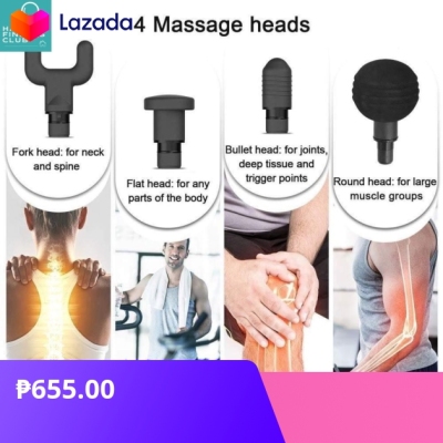 Happy Finders Club Electric Gun Massager for Muscle Pain Strain ...