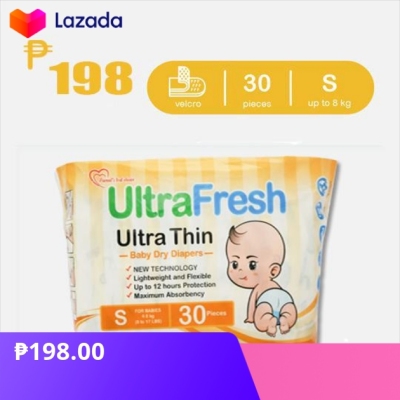 Ultra Fresh Diapers (30 diapers per pack)