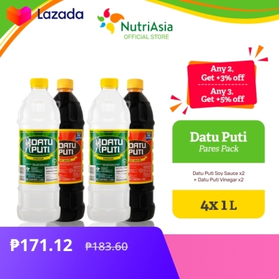 Datu Puti Pares Pack 1L Bundle of 2