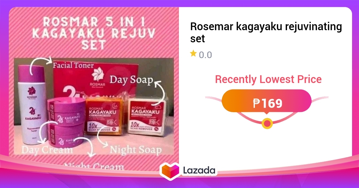 Rosemar kagayaku rejuvinating set