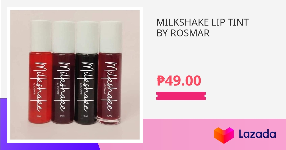 MILKSHAKE LIP TINT BY ROSMAR