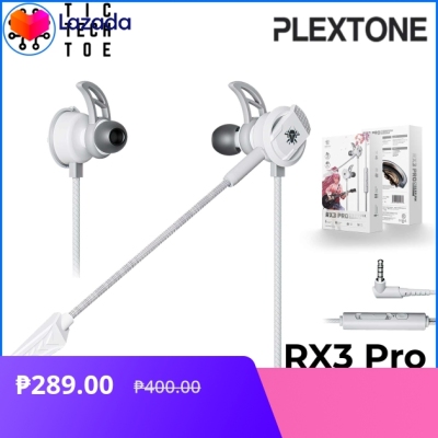 Plextone xMOWI RX3 Pro Gaming Bass Earphones with Dual Mic