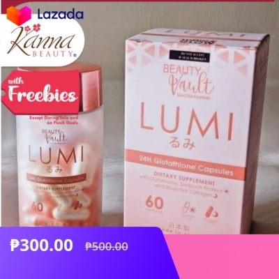 Lumi 24H Glutathione Capsules by Beauty Vault (60 capsules)