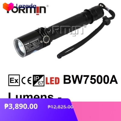 Tormin LED Explosion proof Flashlight Weather proof Rechargeable Flash ...