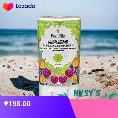 Green Caviar Photobiotic Blurring Sunscreen by Pavi Elle