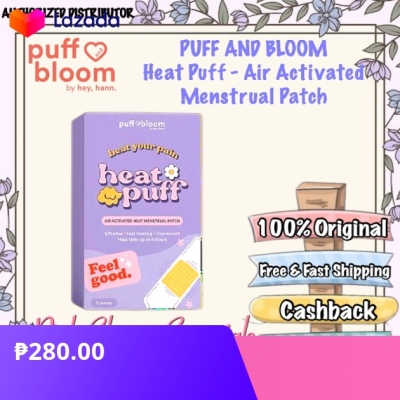 Puff and Bloom Heat Puff - Air Activated Heat Menstrual Patch