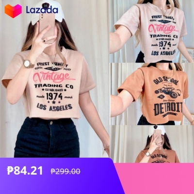 Leseka Natalie Croptop Shirt For Womens/Ladies Crepe Fabric Fit Small ...