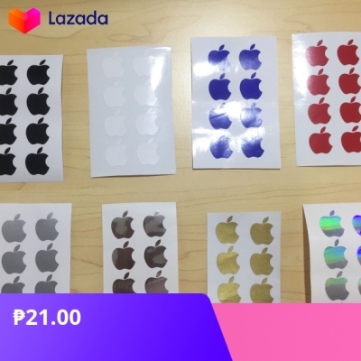 Apple Logo Stickers 2 - Cut-out Vinyl Stickers - Apple Logo size - 2 ...