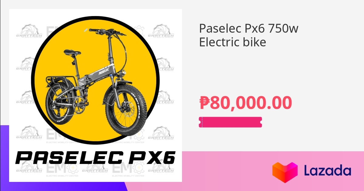 Paselec Px6 750w Electric bike