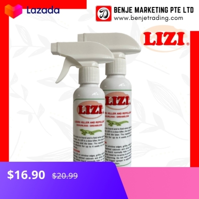 Lizi Lizard Repellent and Killer (2x200ml)