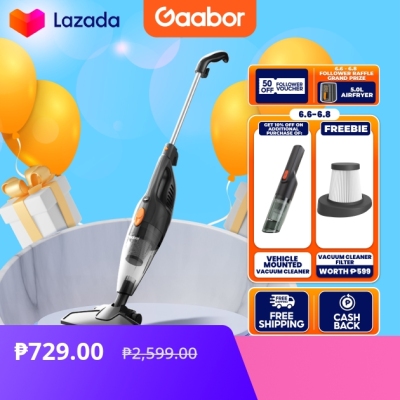 Gaabor Vacuum Cleaner, Household 2-in-1Mini Handheld Light & Clean Dual ...